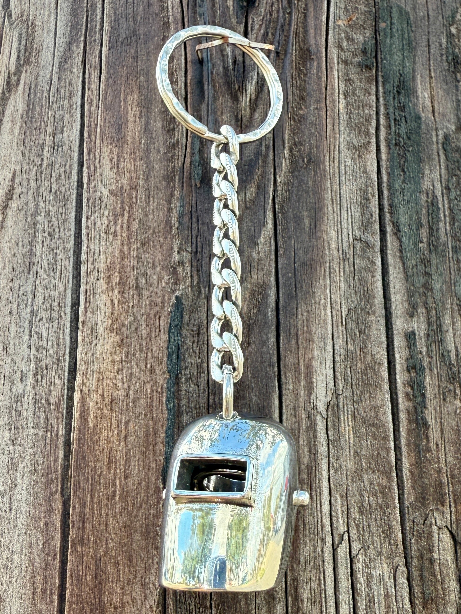 Stainless Steel Hood Keychain – Outlaw Leather TX
