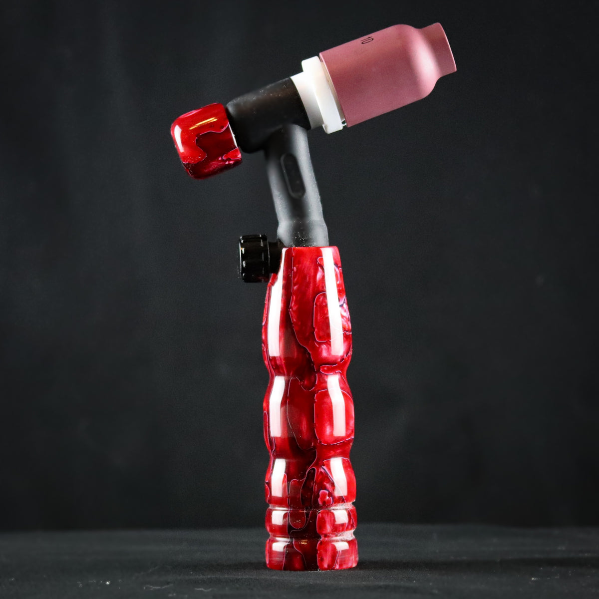 Lava Flows Acrylic TIG Handle and 3/4" backcap – Outlaw Leather TX